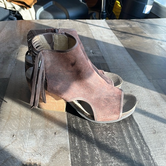 OTBT | Shoes | Otbt Free Spirit Stacked Heel Shoe | Poshmark